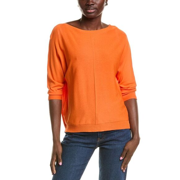 Joseph Ribkoff | Tops | Joseph Ribkoff Womens Boatneck Top Orange ...
